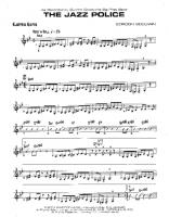 Gordon Goodwin - The Jazz Police - Free Downloadable Sheet Music